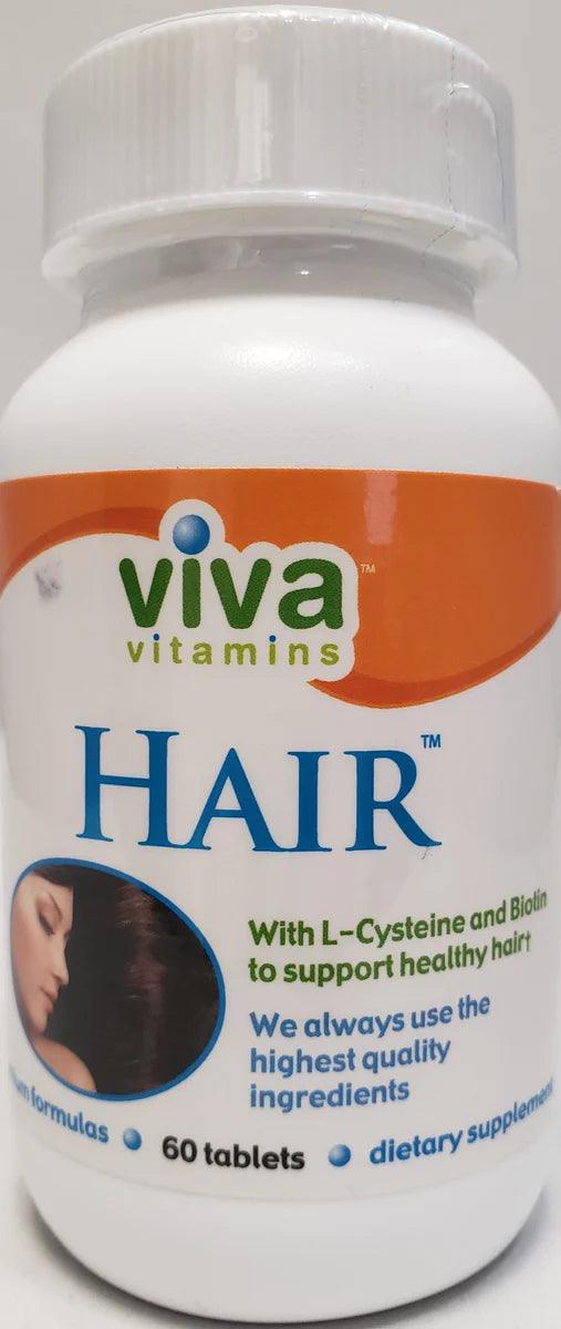Viva | Hair — Biotin, Zinc & Cysteine | Nutrastop