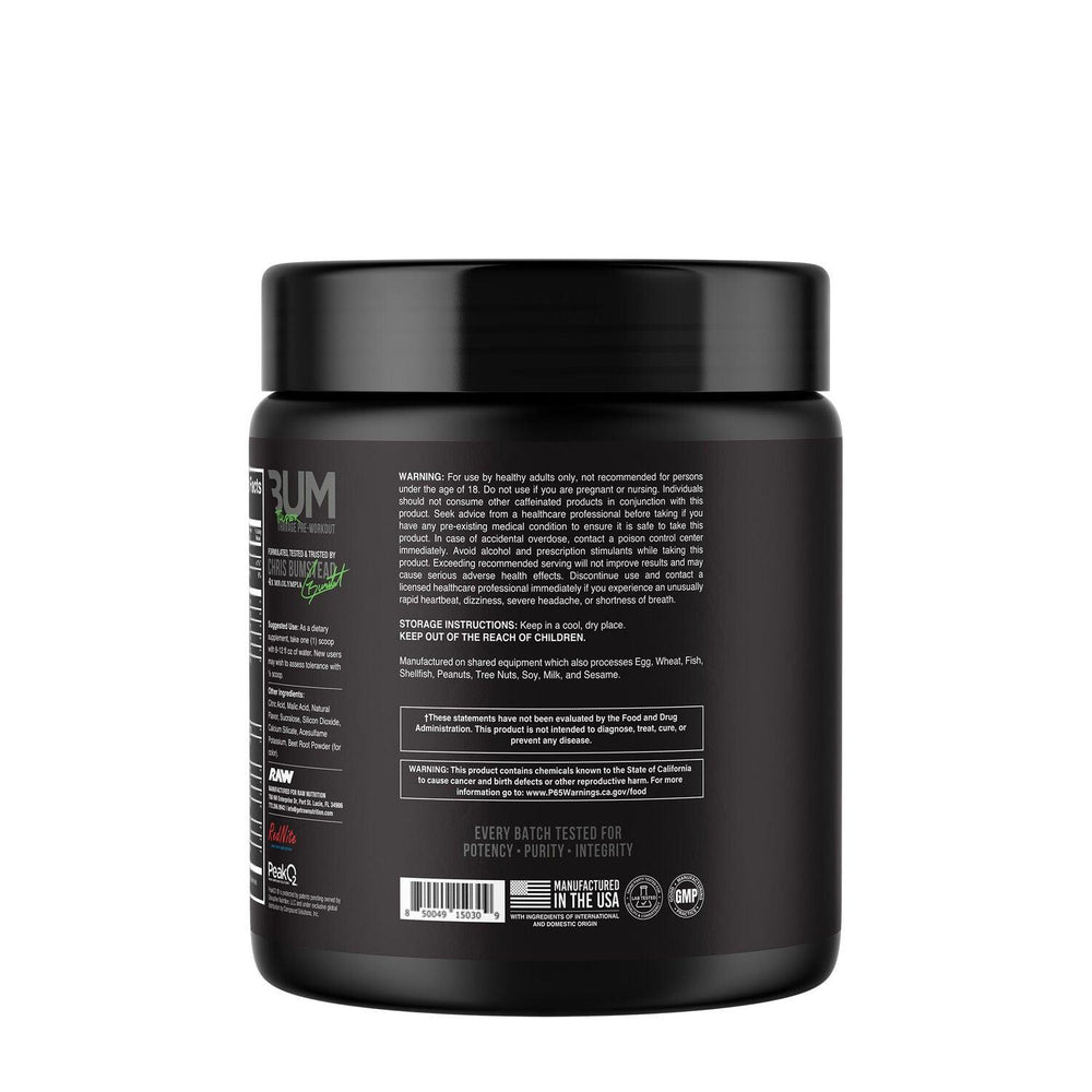 Thuper Thavage | Raw Nutrition x CBum Pre-workout