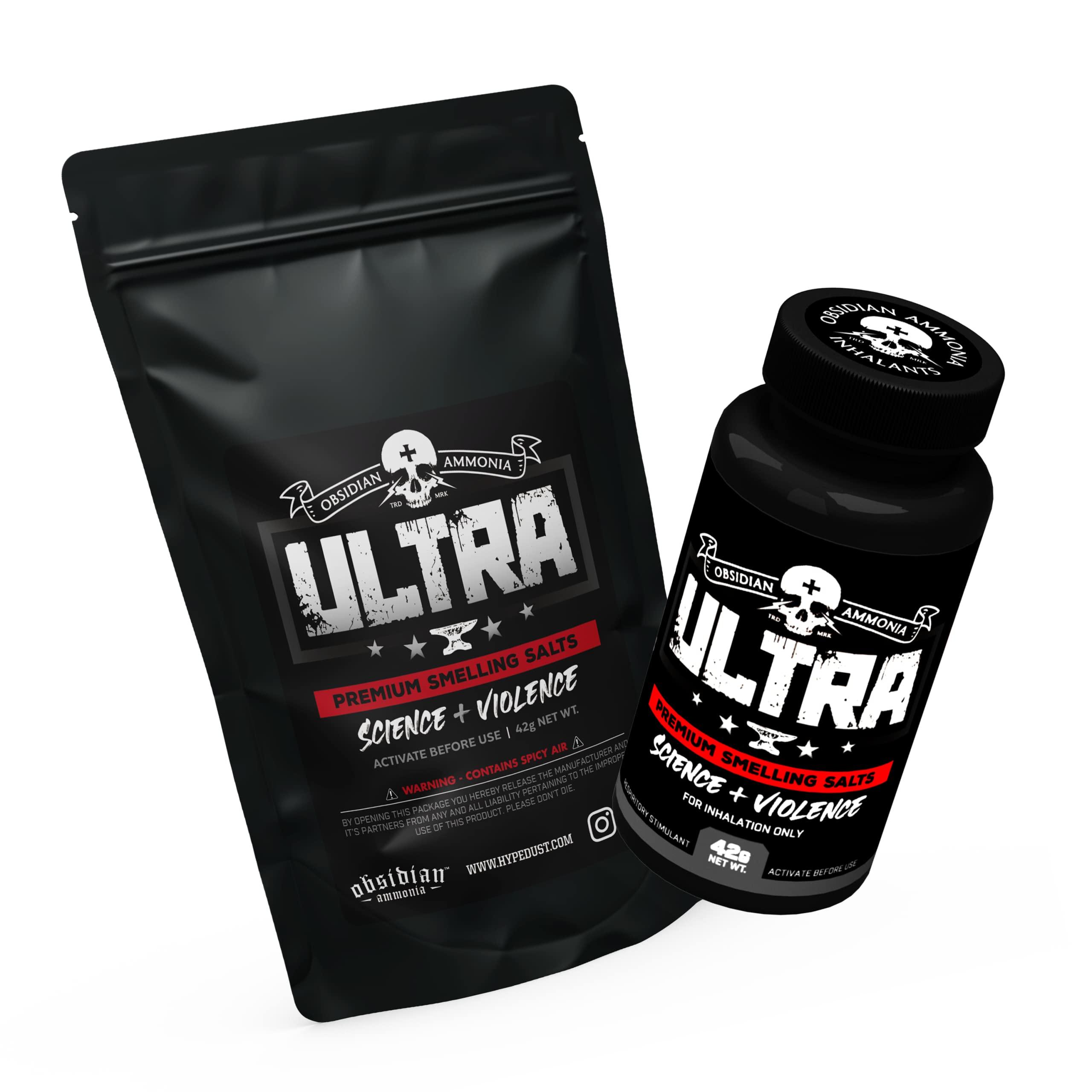 Obsidian Ammonia | Ultra | Athletic Smelling Salts