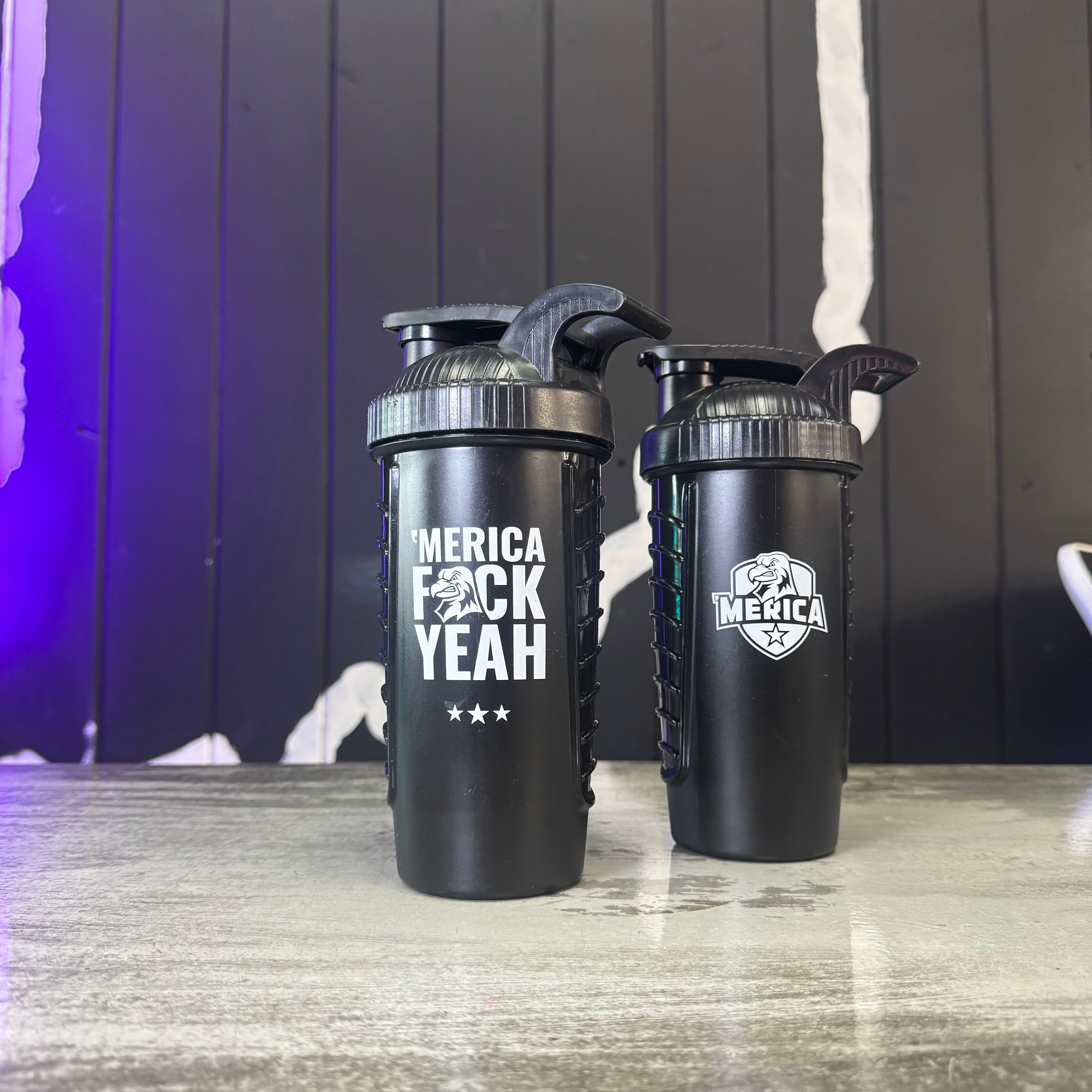 Merica Labz Merica F Yeah Shaker Cup | BPA-Free | Nutrastop