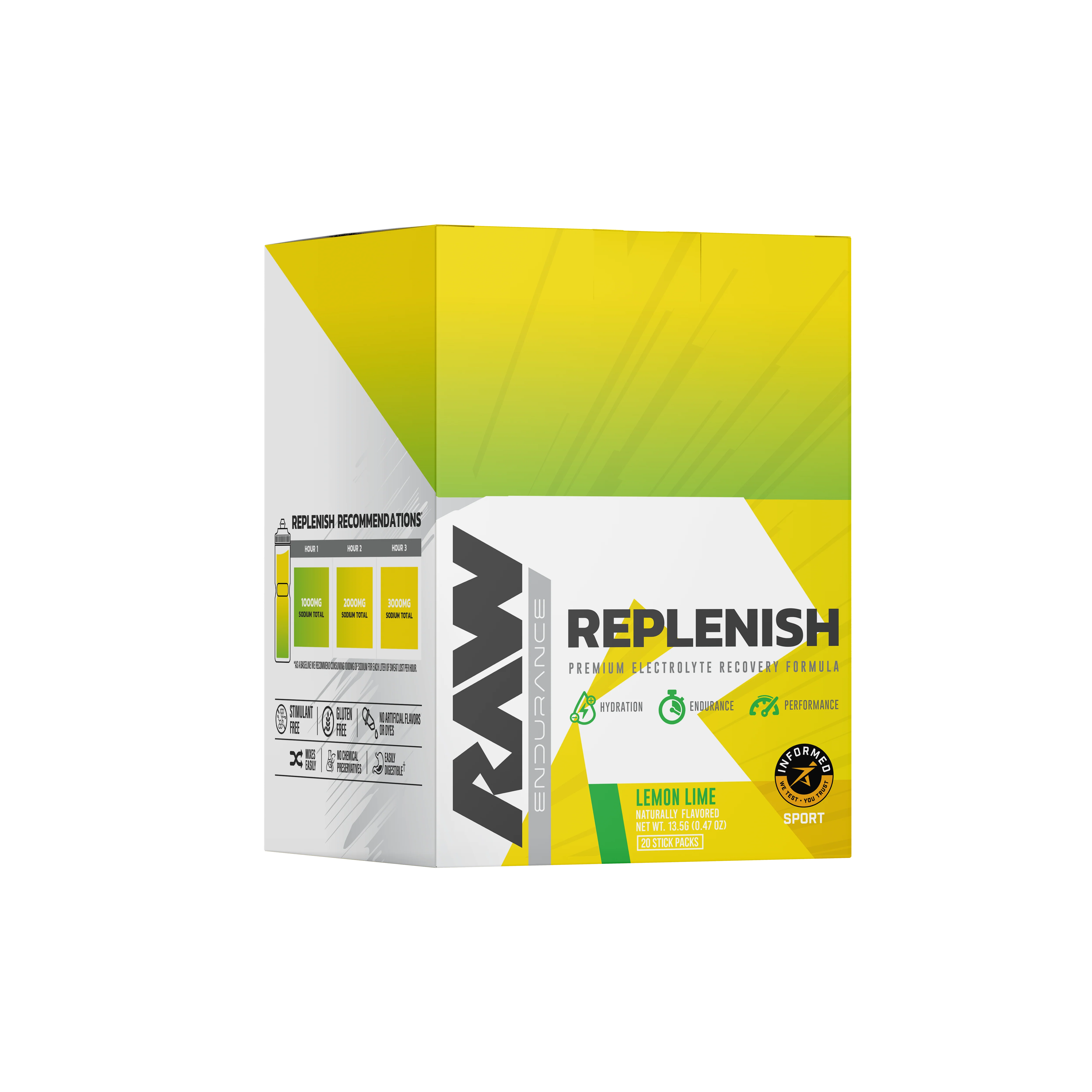 Raw Nutrition | Replenish | 20 Sticks