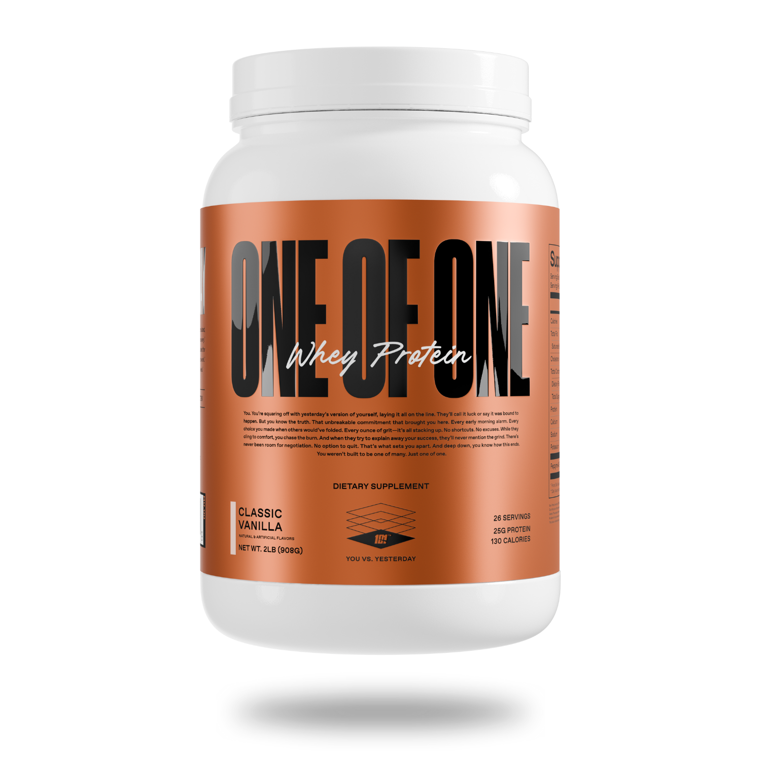 ONE of ONE | Whey Protein | By Floyd Mayweather | You vs. Yesterday