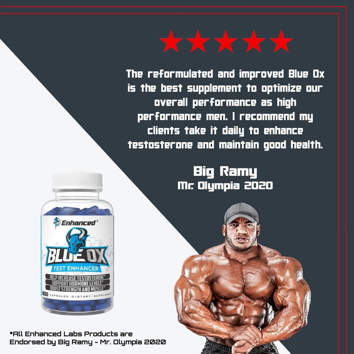 Enhanced Blue Ox 120ct