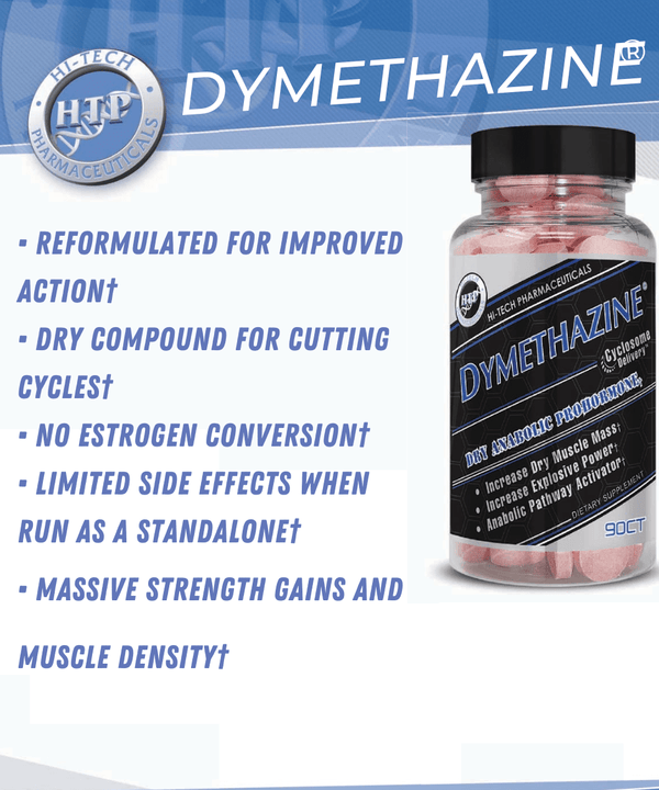 Hi-Tech | Dymethazine | Cyclosome Delivery | 90 Tablets