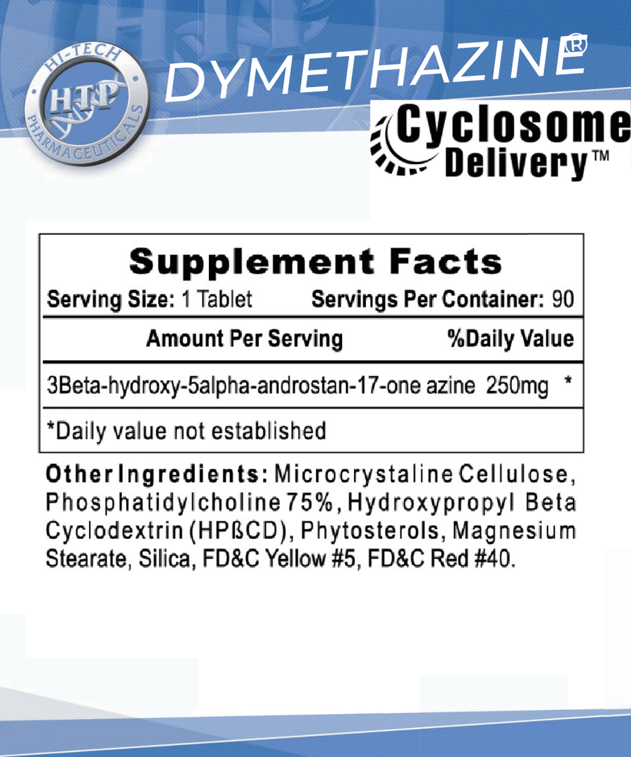 Hi-Tech | Dymethazine | Cyclosome Delivery | 90 Tablets